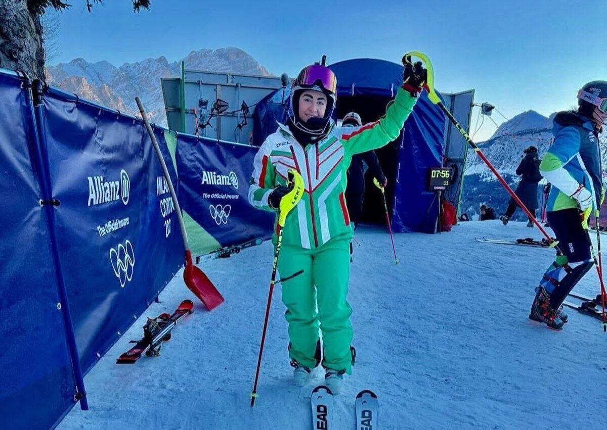 Iran’s Sadaf Saveh Shemshaki Proud of Performance at 2026 Winter Olympics